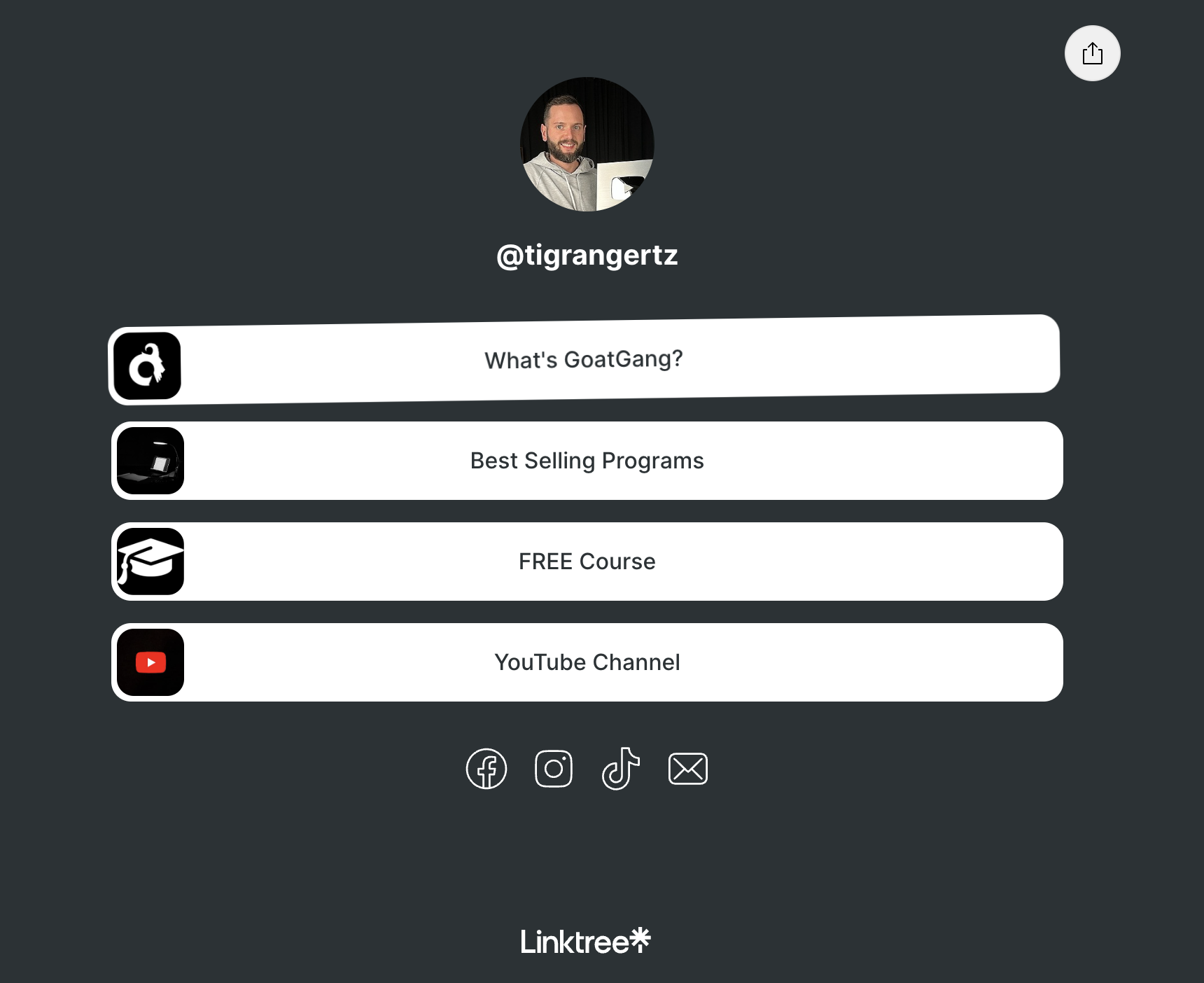Best Linktree Examples To Help Convert Your Social Media Followers